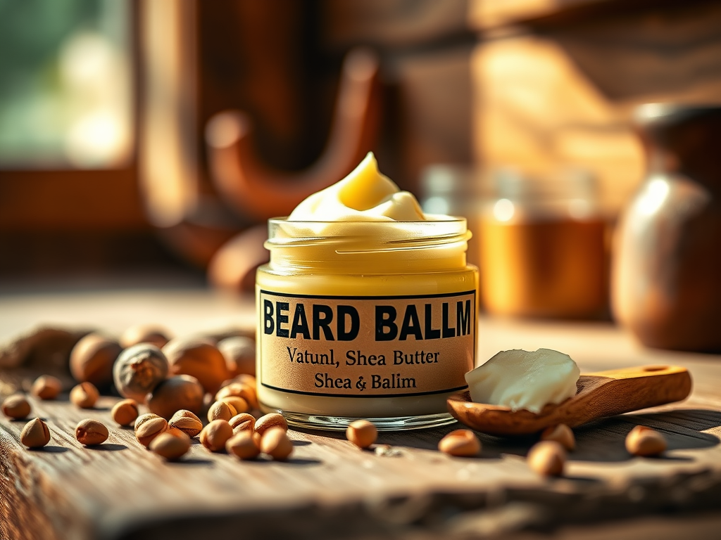 A DIY Balm Recipe with Shea Butter for a Healthy, Tamed Beard