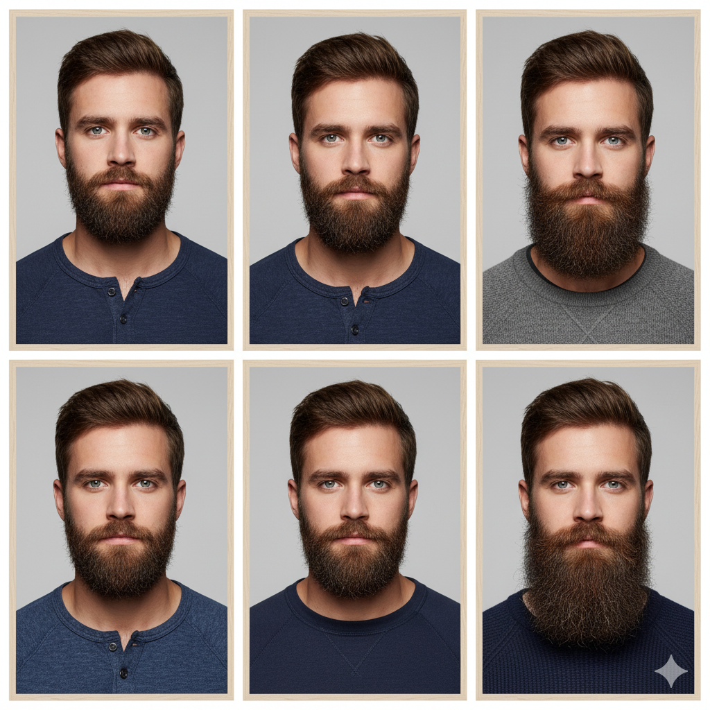 The 5 Best Beard Styles for an Oval Face