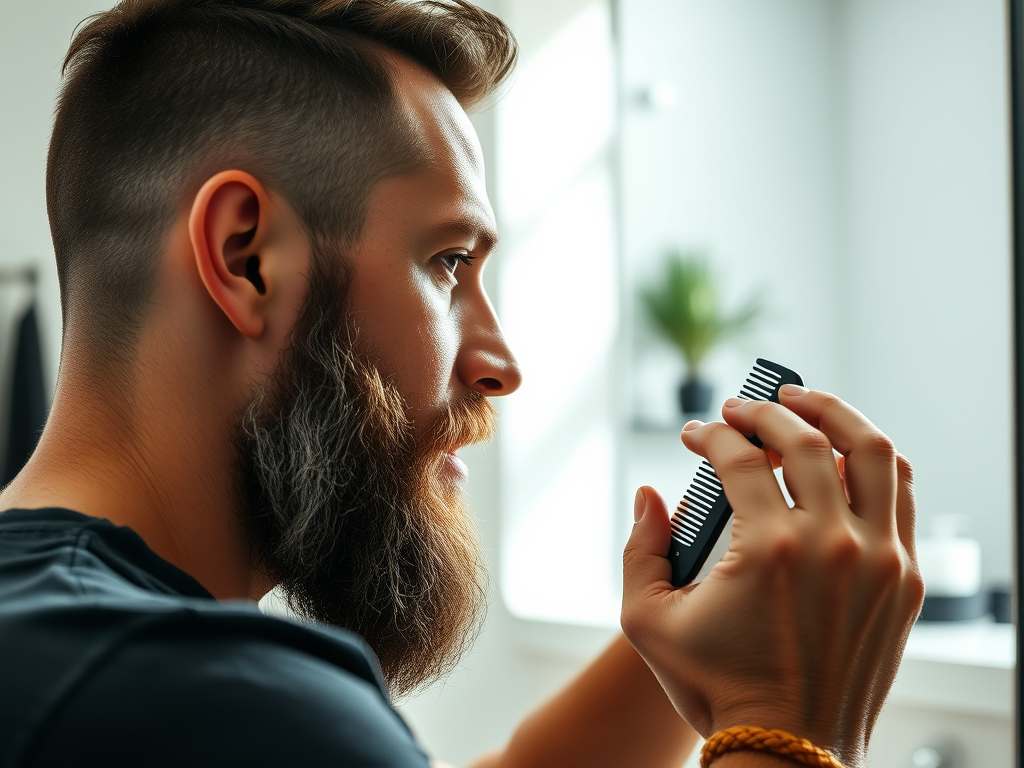 The Best 3 Types of Beard Combs to Deal with Split Ends